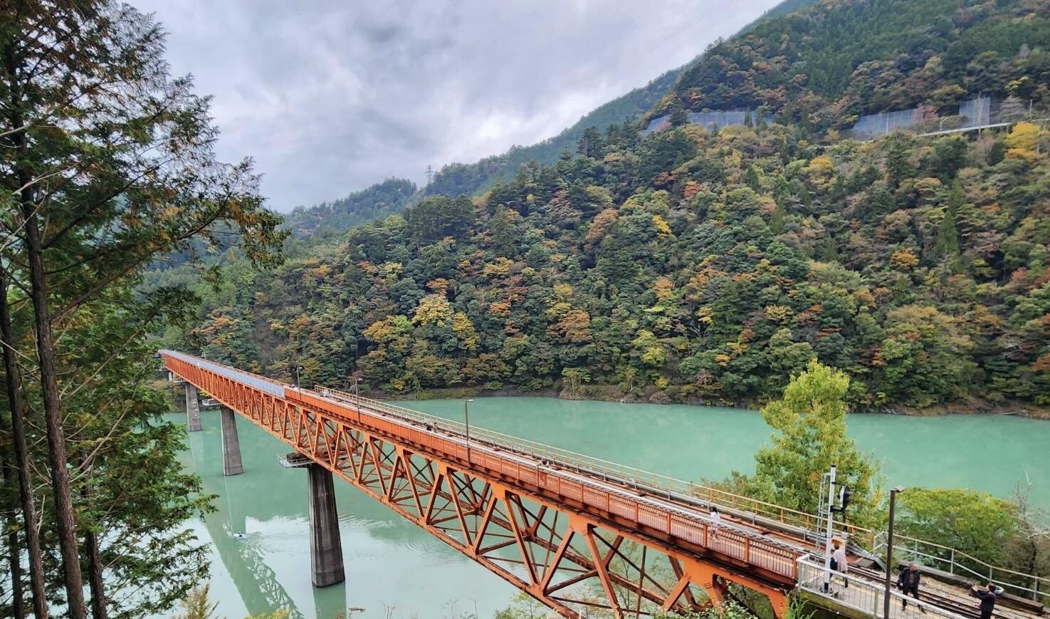 奥大井の紅葉🍁と大井川鐵道🚃 / UKIさんの天狗石山・七ツ峰・智者山の活動データ | YAMAP / ヤマップ
