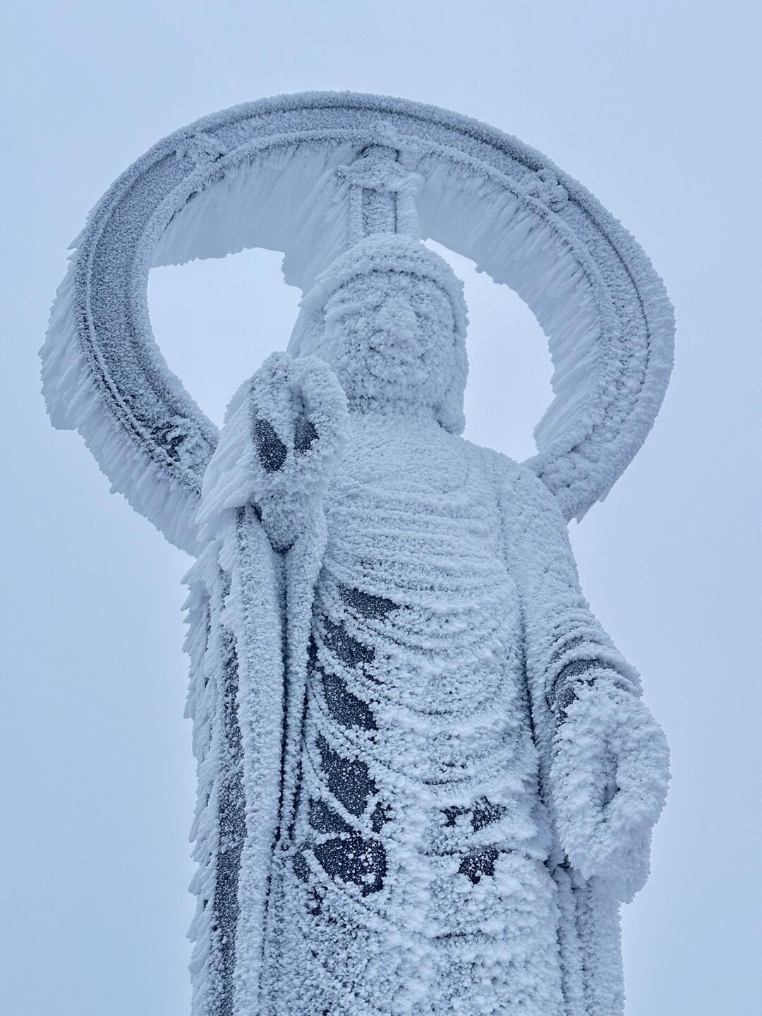 特盛霧氷 ︎釈迦ヶ岳 / 9niさんの釈迦ヶ岳・大日岳・涅槃岳の活動データ | YAMAP / ヤマップ