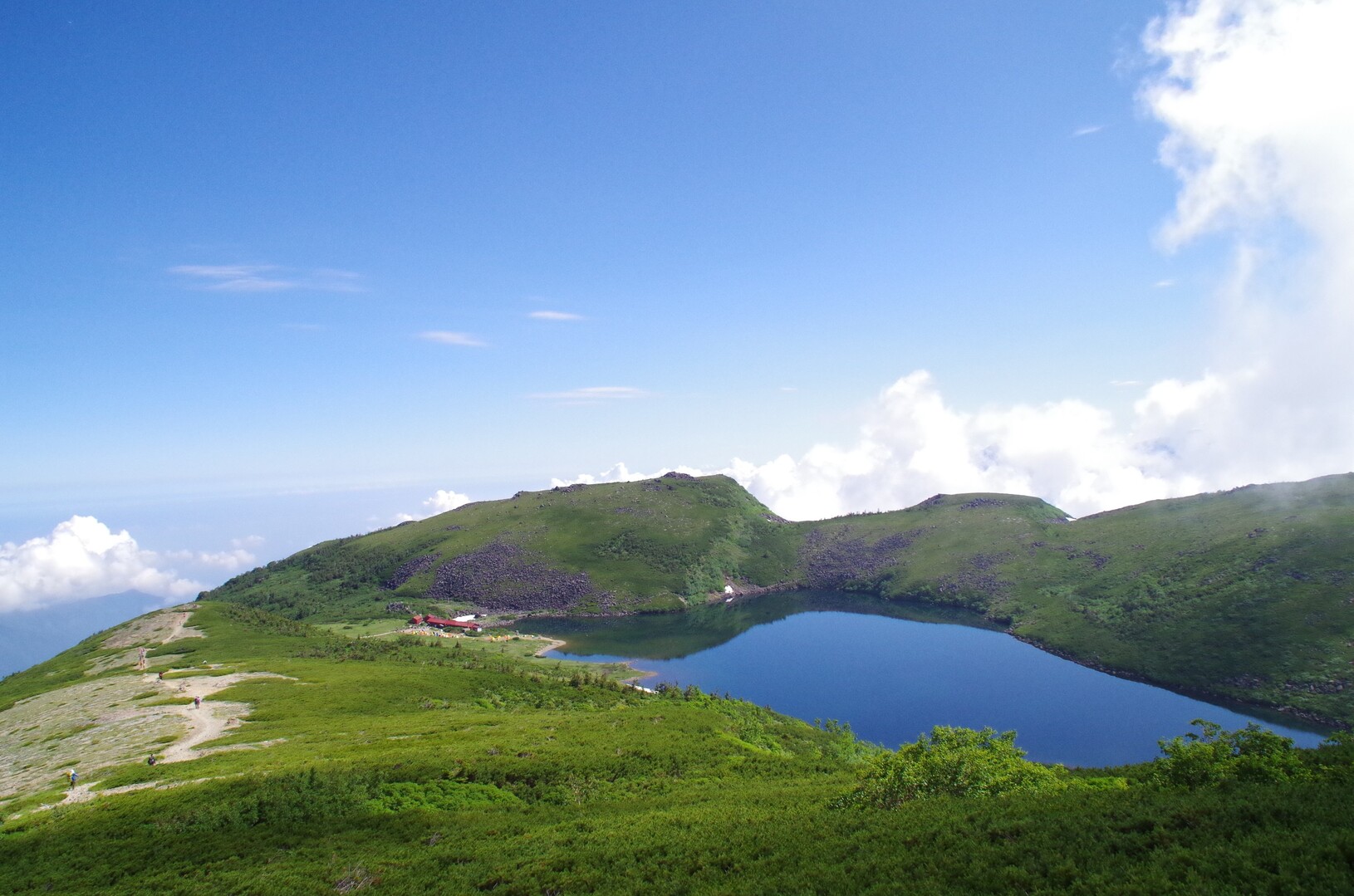 白馬大池山荘テン泊 2019 08 03~08 04 しまっちさんの雪倉岳・朝日岳・風吹岳の活動データ Yamap ヤマップ