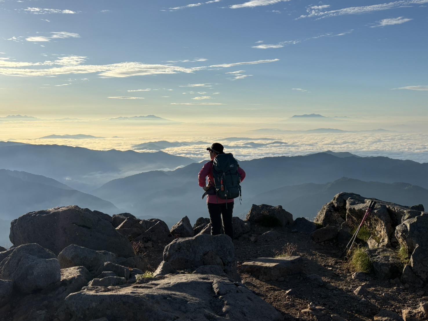 夏山🎐念願の白山⛰️ / hiro‪ ·͜·ᰔᩚさんの白山・別山・銚子ヶ峰の活動データ | YAMAP / ヤマップ