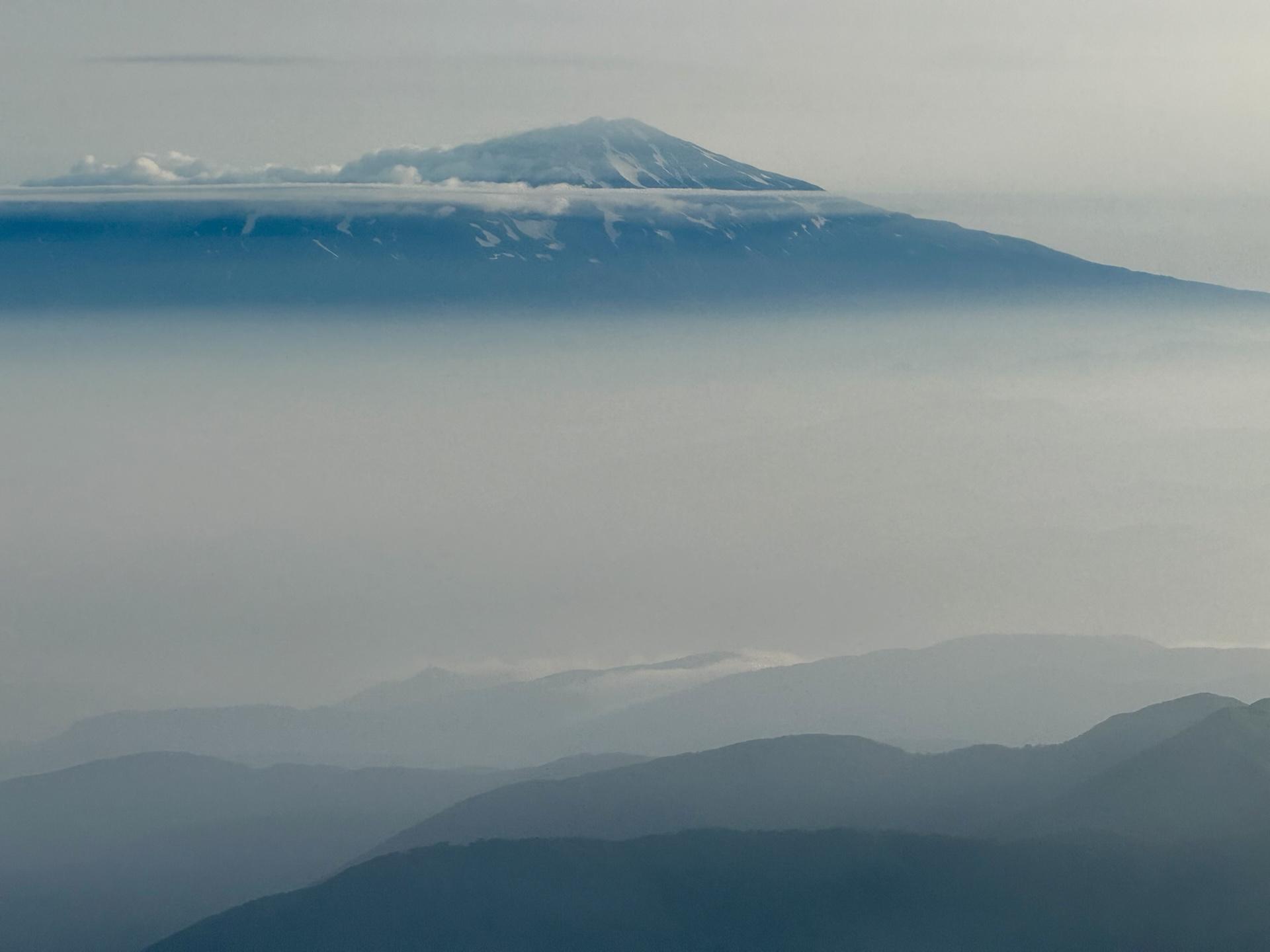 一ノ岳・二ノ岳・オモワシ山・月山 / ischanさんの月山の活動データ | YAMAP / ヤマップ