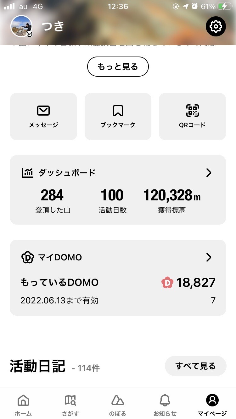 記念すべき活動記録100つ目じゃん🤣 ... / つきさんのモーメント | YAMAP / ヤマップ