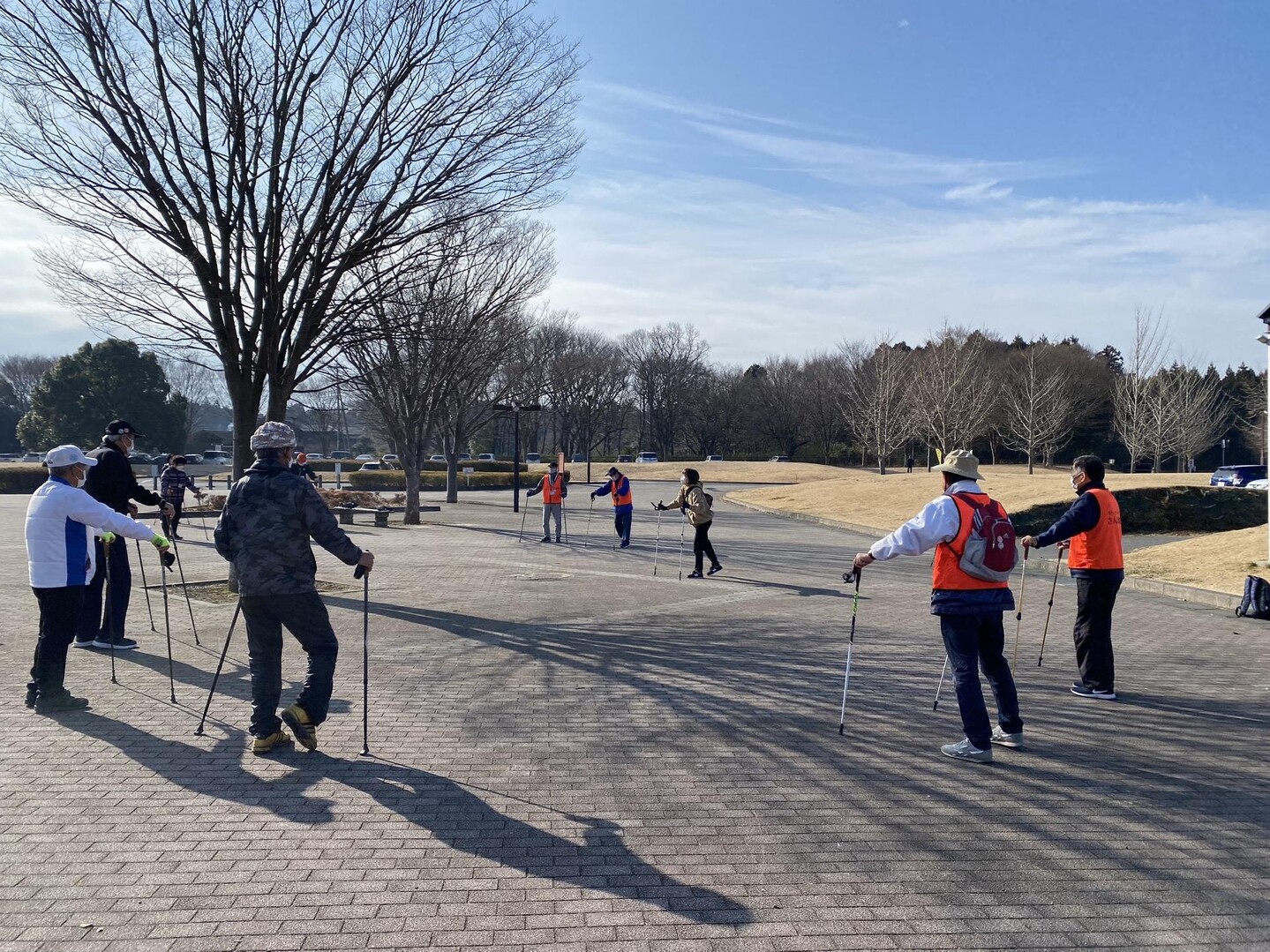 笠松運動公園ノルディックウオーキング / Bull&Umiさんのウォーキングの活動データ | YAMAP / ヤマップ