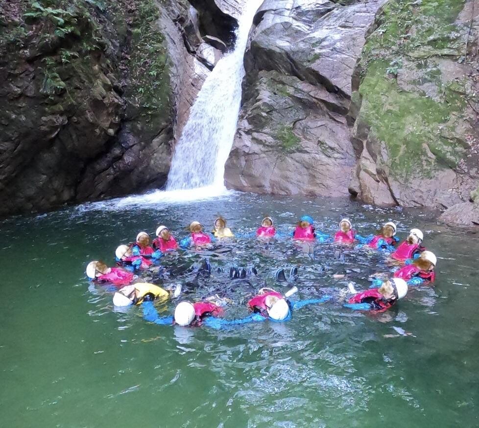 石水渓キャニオニング / kaomi-ruさんのウォーキングの活動データ | YAMAP / ヤマップ