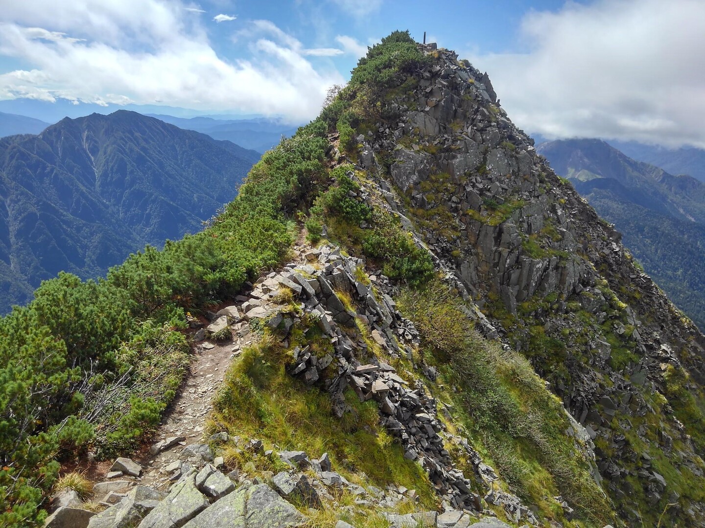 R6-23 西穂高岳 / nob3さんの槍ヶ岳・穂高岳・上高地の活動データ | YAMAP / ヤマップ