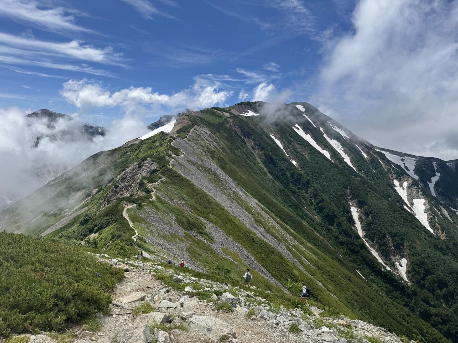 白馬三山〜不帰ノ嶮〜唐松岳 / nobさんの白馬岳・小蓮華山の活動データ | YAMAP / ヤマップ