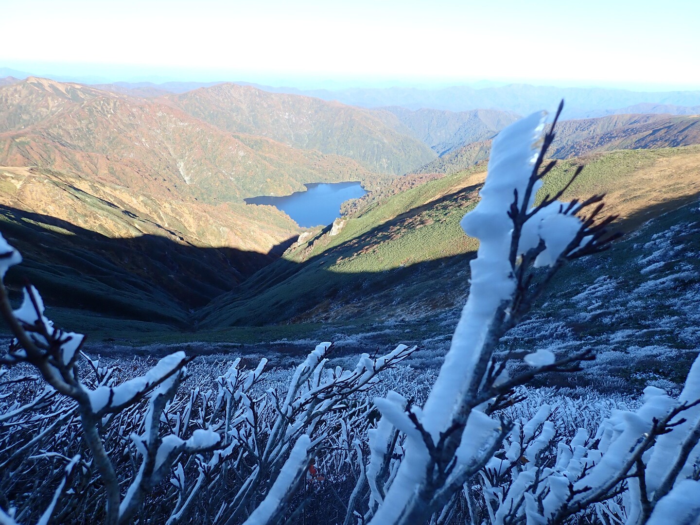 冬と秋との以東岳 / hem2さんの以東岳・寒江山・天狗角力取山の活動データ | YAMAP / ヤマップ