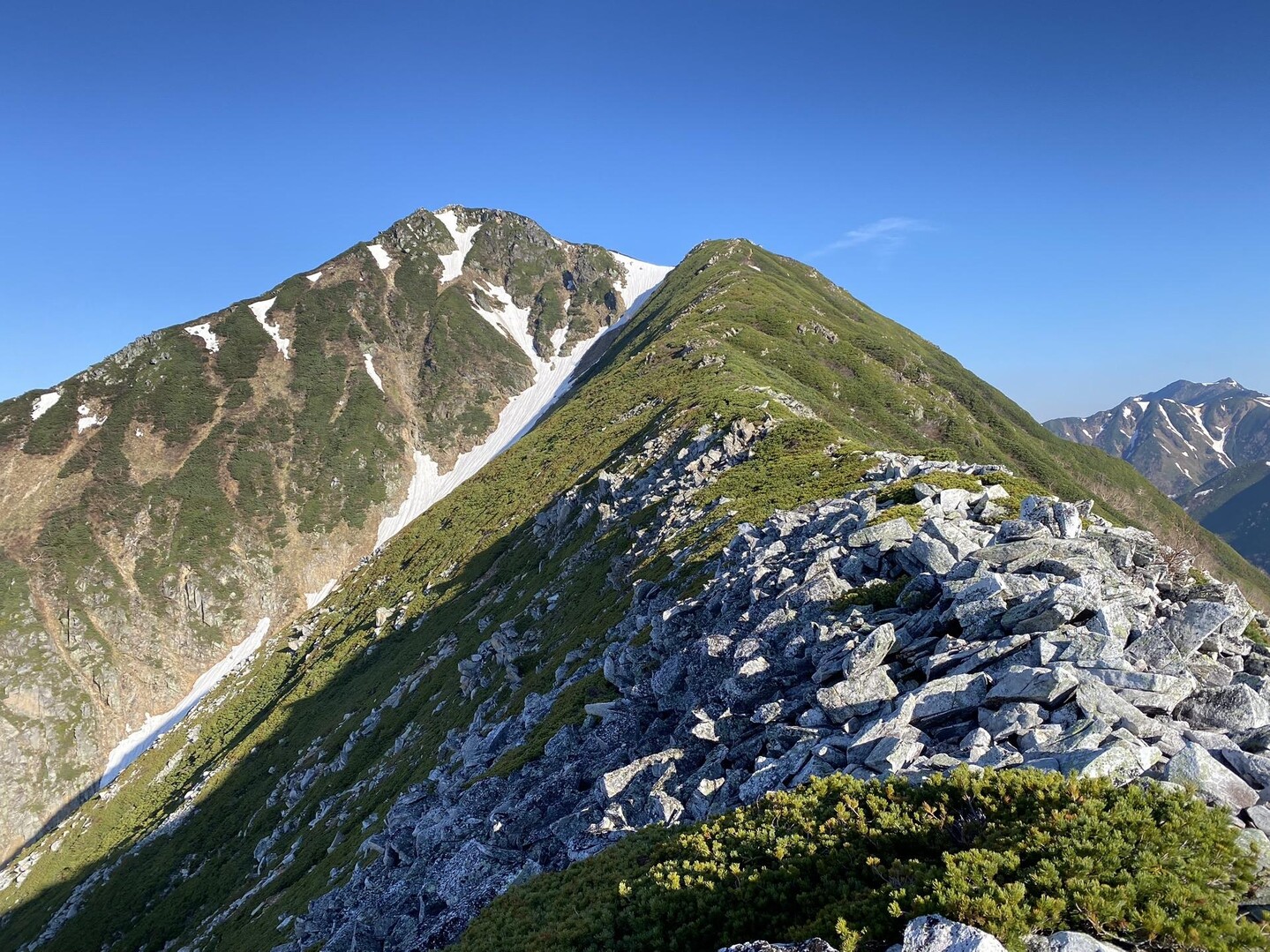 前常念岳・常念岳・横通岳・蝶槍・蝶ヶ岳 / Taka32さんの常念岳・大天井岳・燕岳の活動データ | YAMAP / ヤマップ