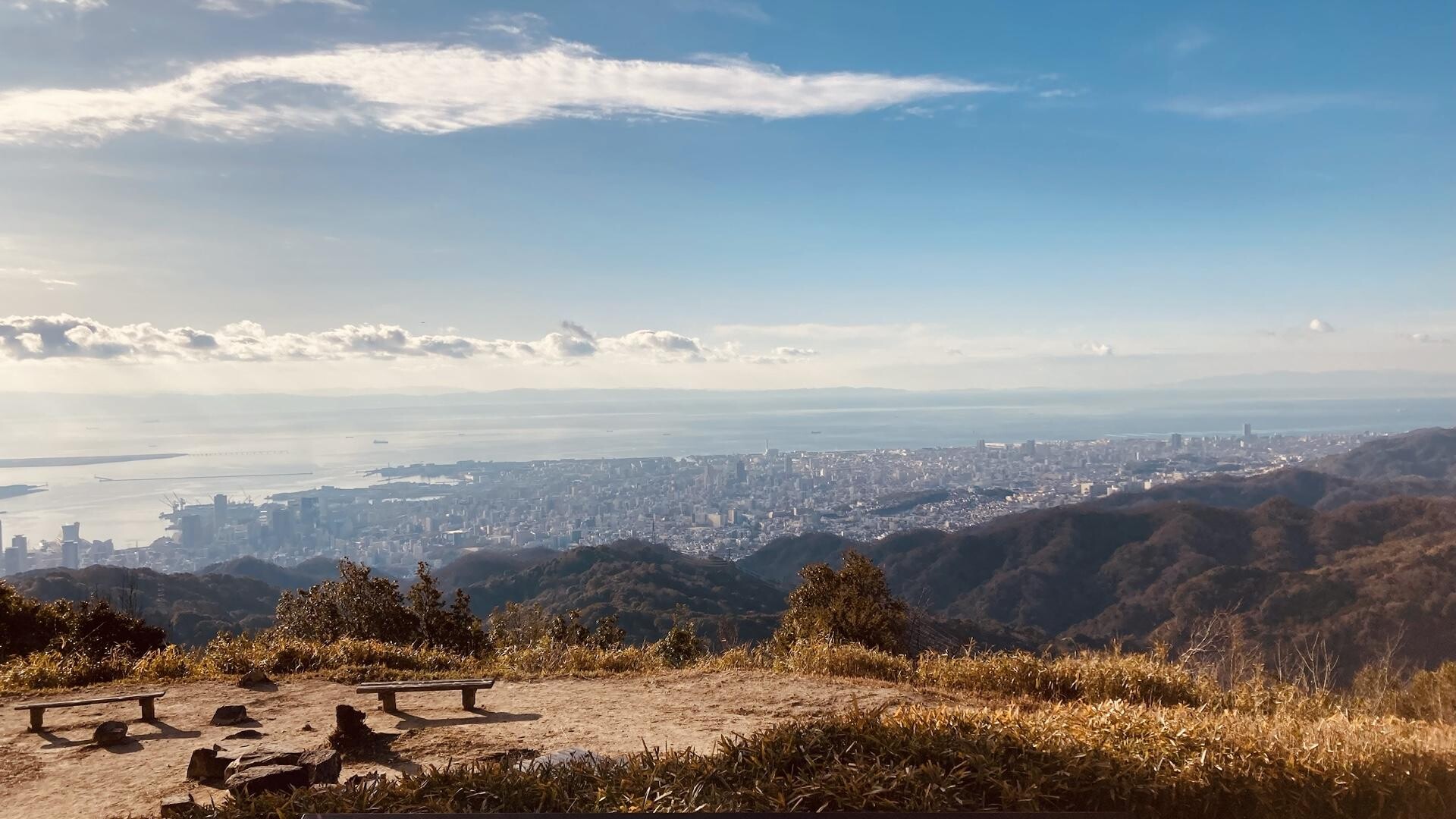 六甲全山縦走Part2（鵯越-六甲最高峰）2025年初六甲山 / NH58さんの六甲山・長峰山・摩耶山の活動データ | YAMAP / ヤマップ