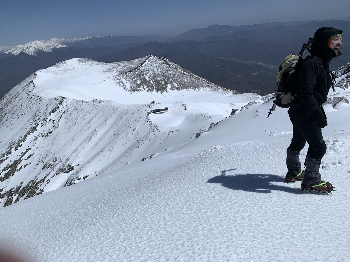 積雪期御嶽山〜飛騨頂上と摩利支天 / shintaさんの御嶽山・継子岳・摩利支天山の活動データ | YAMAP / ヤマップ