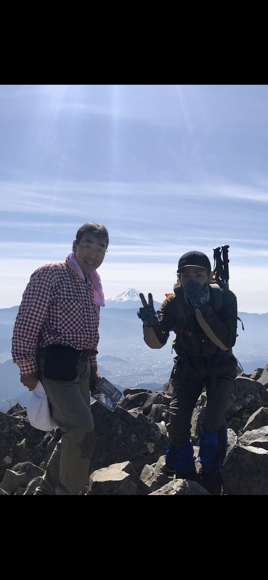 3月1発目は…小屋沢ノ頭・乾徳山・乾徳山（北峰）・道満山 / oma1173さんの乾徳山・黒金山の活動データ | YAMAP / ヤマップ