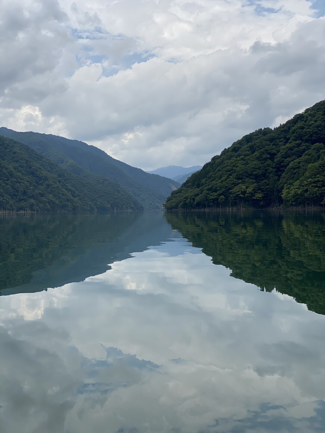 徳山湖の奥地へ。🛥 山の奥地は既に秋の... / KOHJIさんのモーメント | YAMAP / ヤマップ