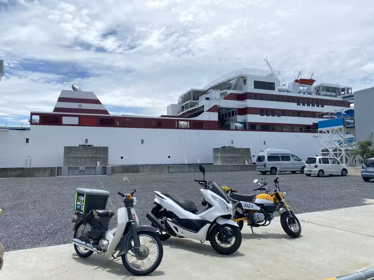 小豆島.寒霞渓へ🙋♀️原付2種で弾丸ツーリング🛵😮2021-07-17 小豆島.寒霞渓へ🙋♀️原付2種で弾丸ツーリング🛵😮2021-07-17