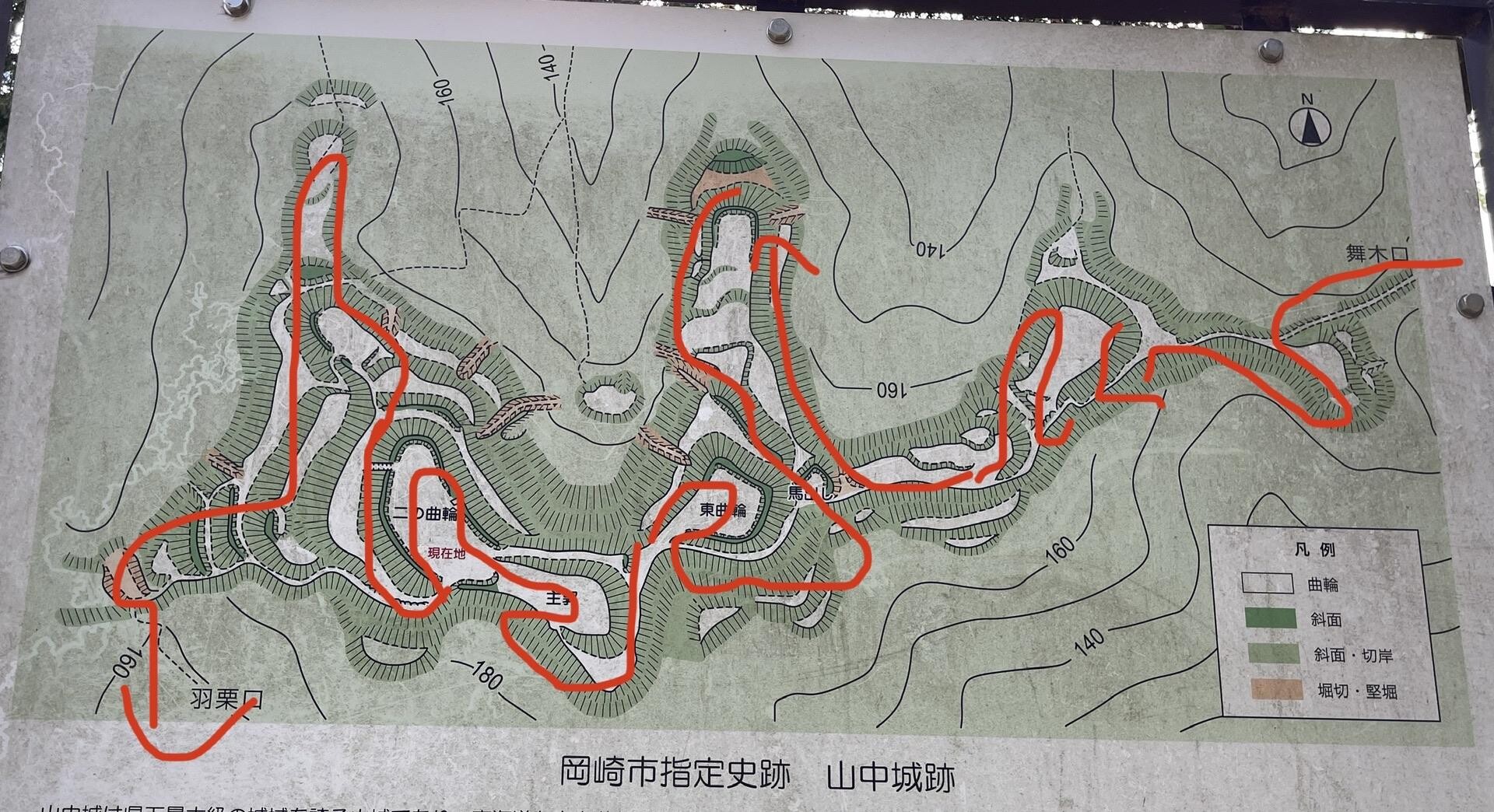 東三河の山城攻め「山中城」 / じょーたろーさんの牛乗山の活動データ | YAMAP / ヤマップ