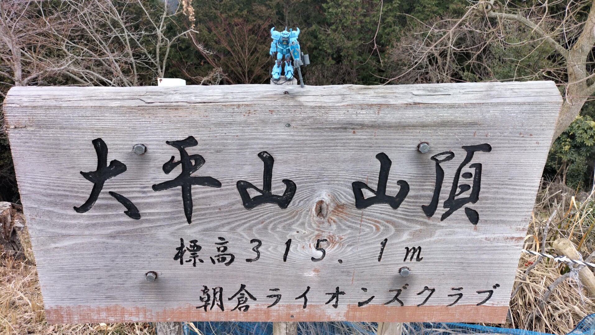 大平山(1)・安見ヶ城山(1) 桜の時期はすごそうです😄 / グフ・カスタム（MS-07B-3)さんの大平山・安見ヶ城山の活動データ | YAMAP / ヤマップ