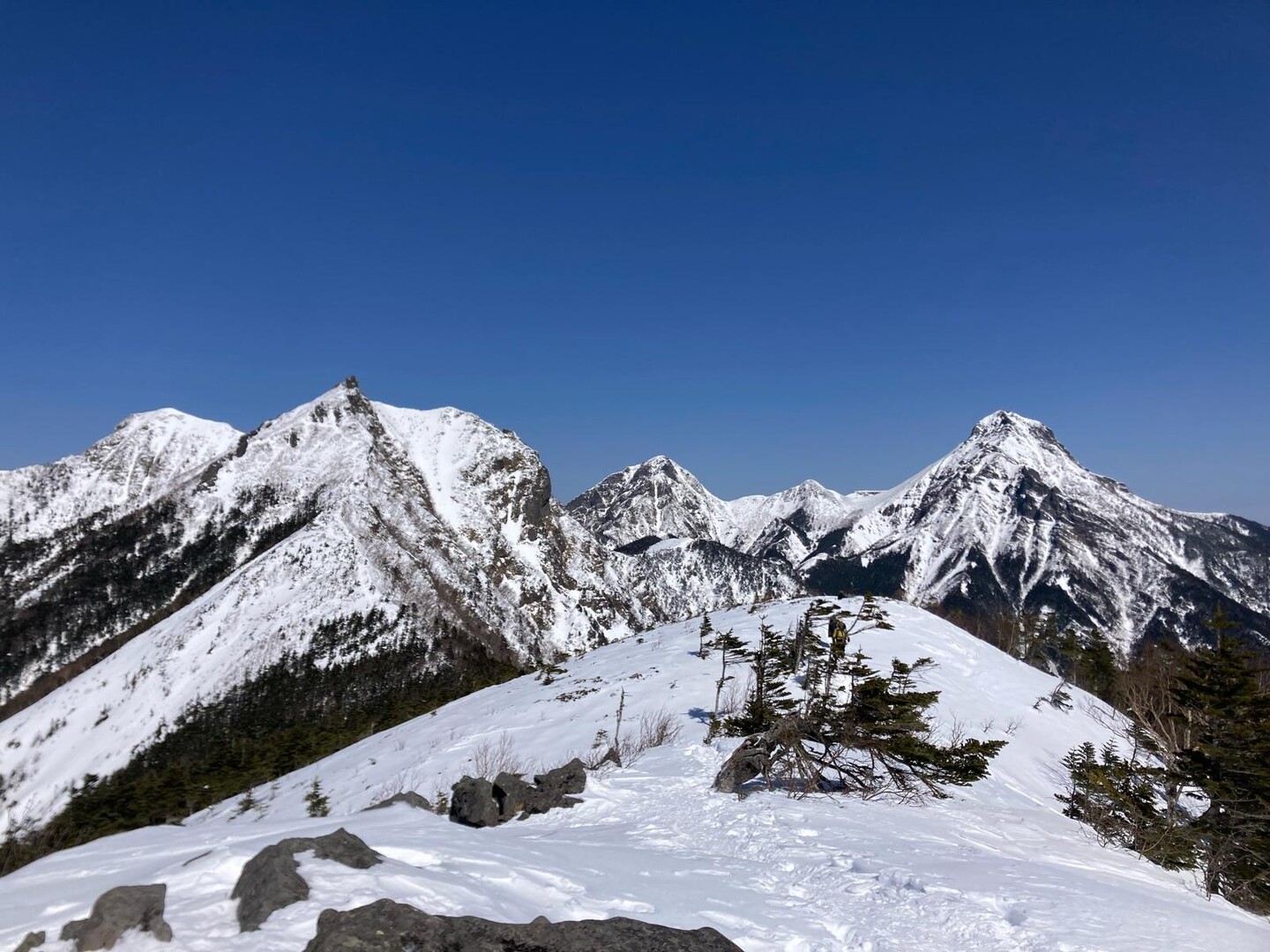八ヶ岳ブルーな権現岳 / pagdoggyさんの八ヶ岳（赤岳・硫黄岳・天狗岳）の活動データ | YAMAP / ヤマップ