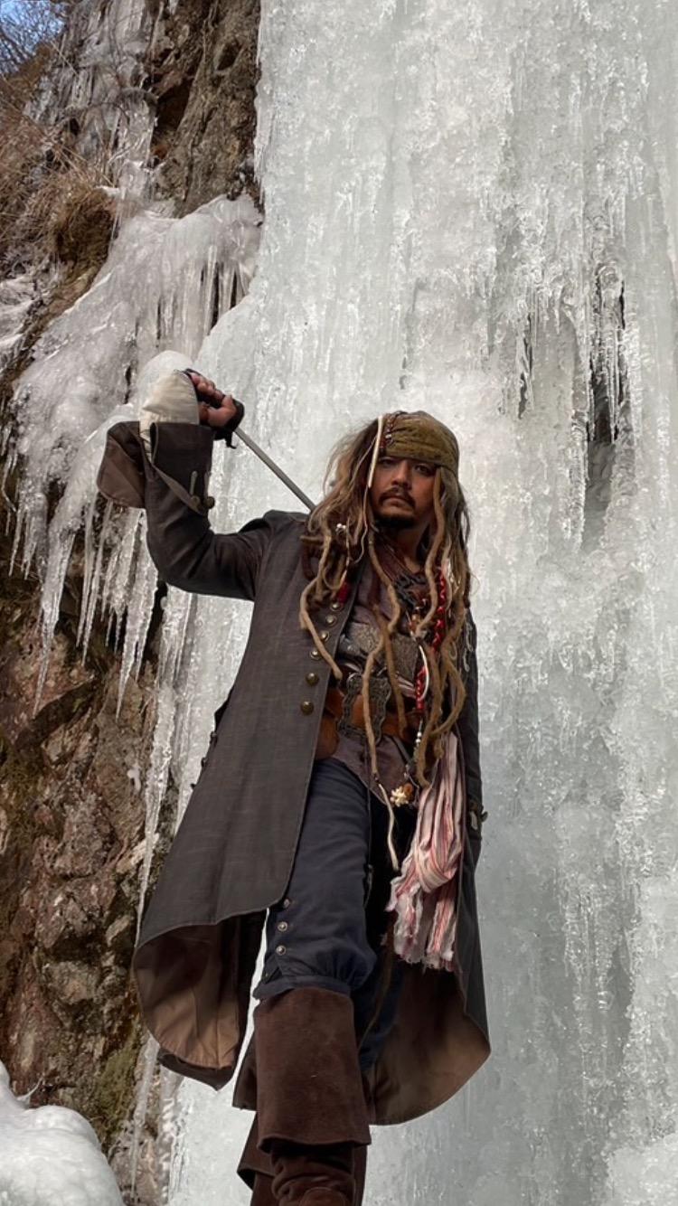 昭和の森 → 河原谷の大つらら / 【町興し仮装者】Captain Jack Sparrowさんの宝満山・三郡山・若杉山の活動データ | YAMAP / ヤマップ