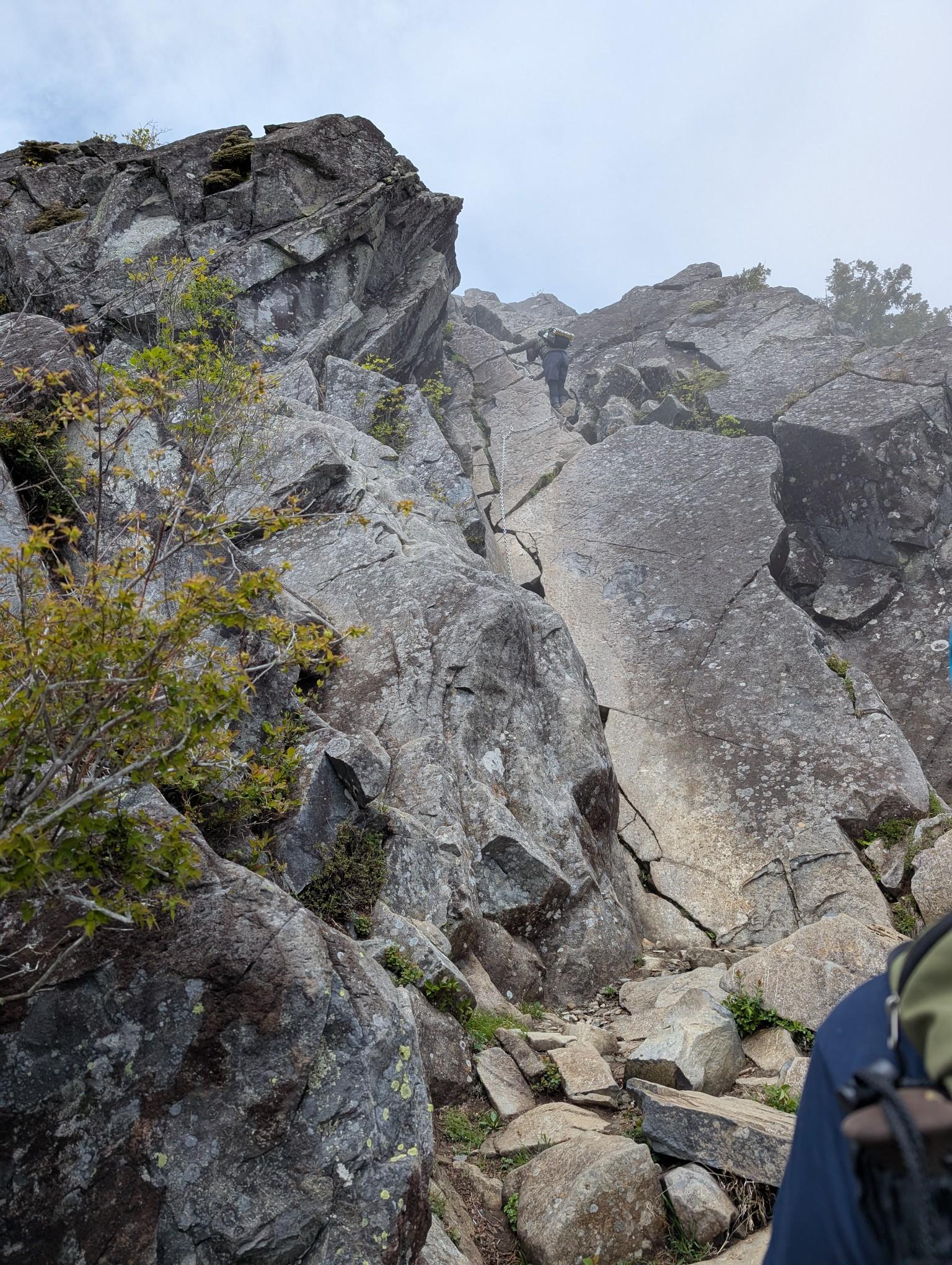 憧れの岩場 乾徳山（2031mへ） / 麗さんの乾徳山・黒金山の活動データ | YAMAP / ヤマップ