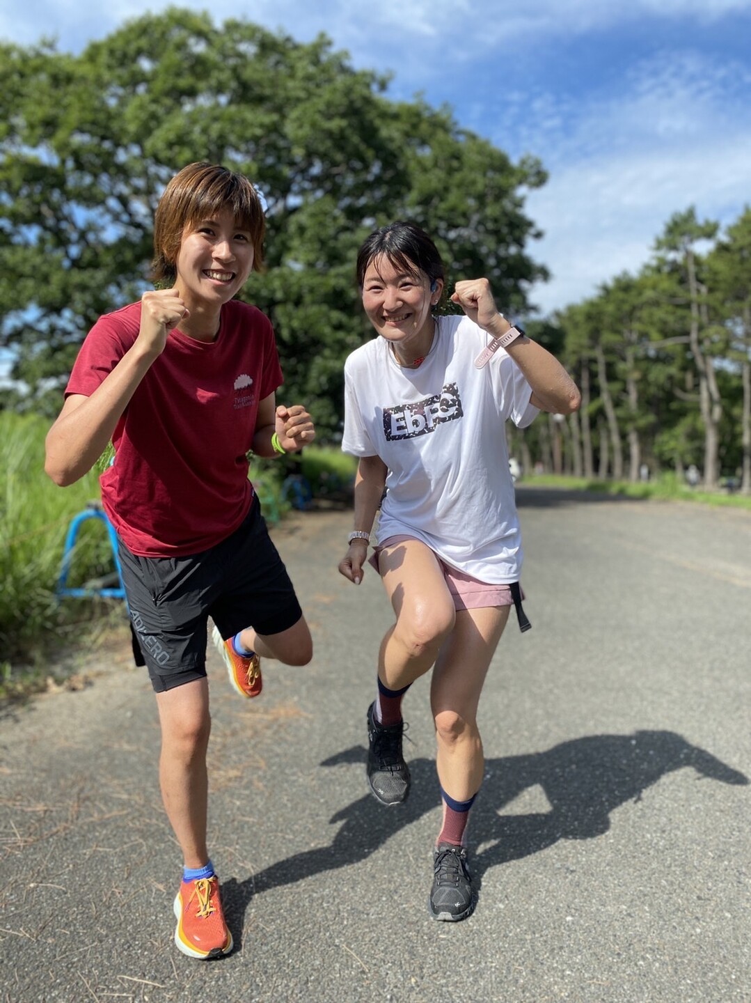 Runサークルのリーダーマイさんと🏃‍... / さぁﾁｬﾝ🐳さんのモーメント | YAMAP / ヤマップ