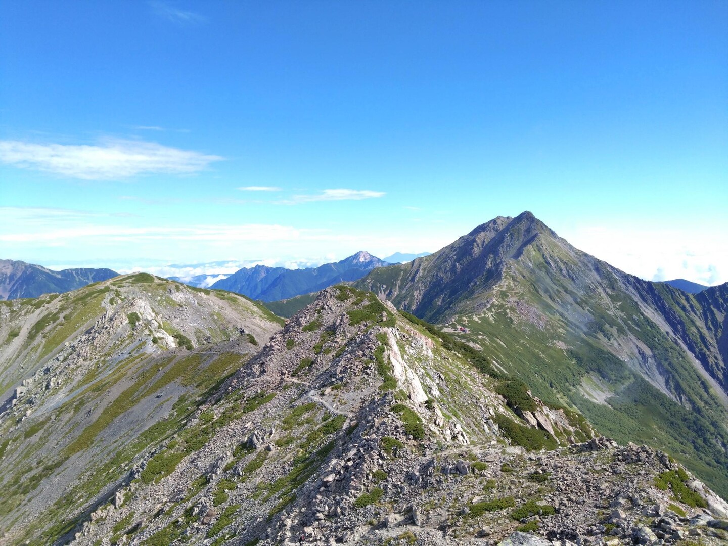 R5.8.17〜19北岳・中白根山・間ノ岳・農鳥岳（西農鳥岳）・農鳥岳 / zizooさんの北岳・間ノ岳・農鳥岳の活動データ | YAMAP / ヤマップ