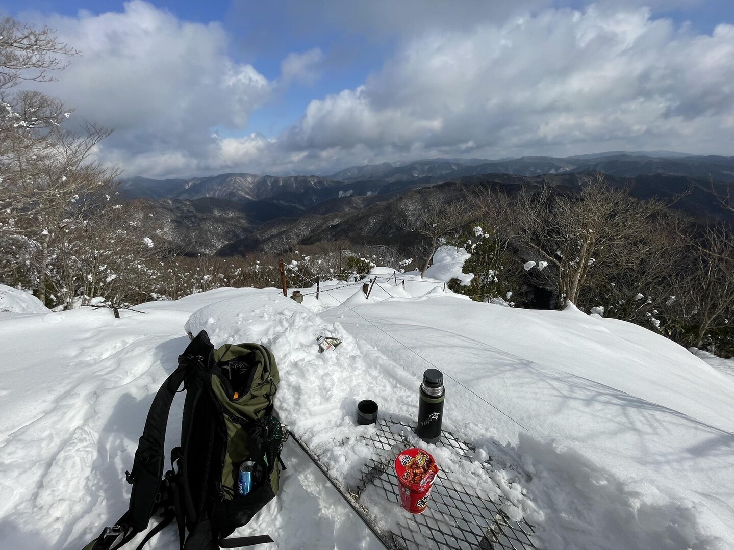 雪山始め〜莇ヶ岳 / yo-jiさんの莇ヶ岳・弟見山の活動データ | YAMAP / ヤマップ