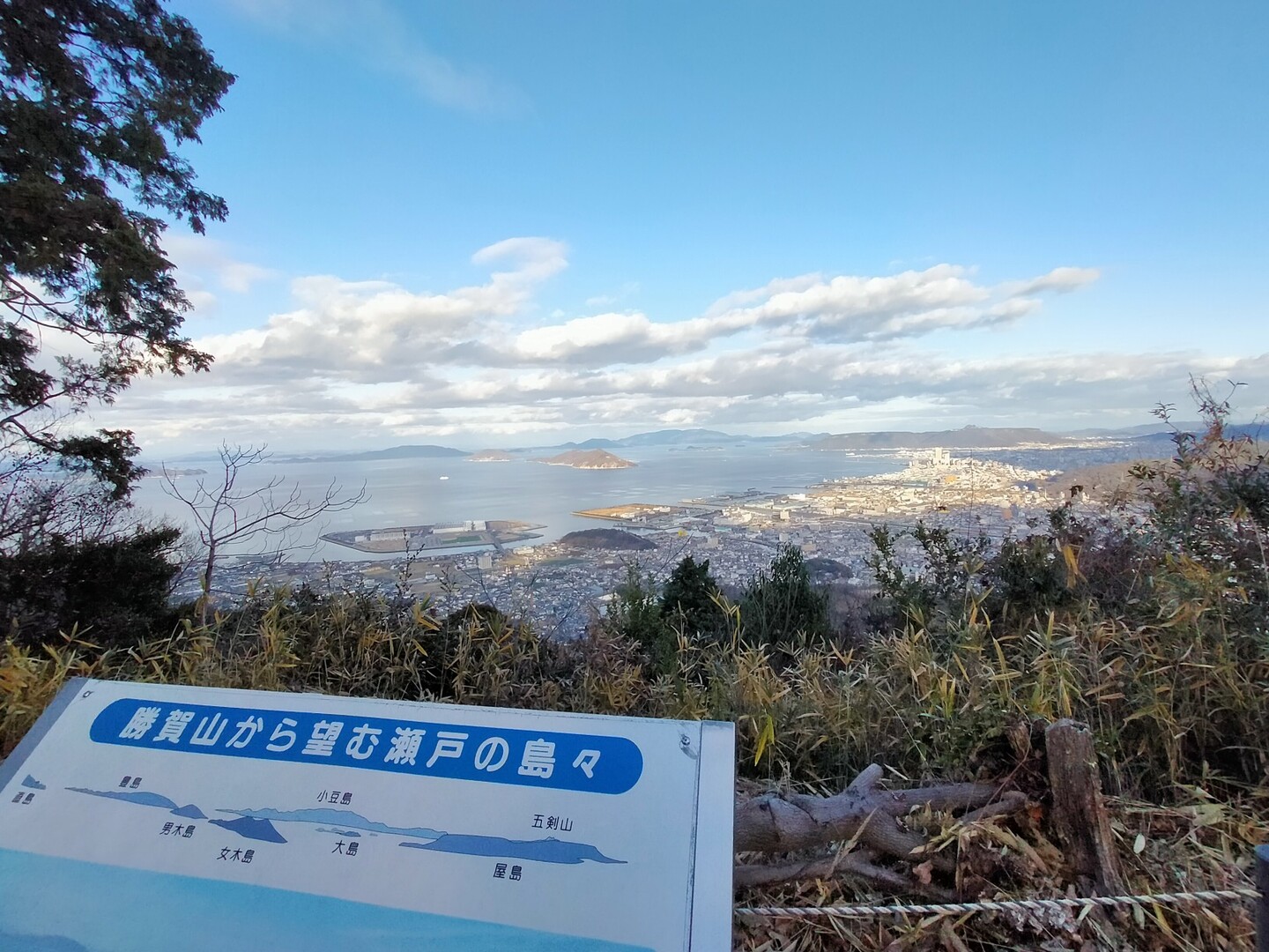 新春 『勝賀山（勝賀城跡）』低山ハイク / j.dream_tvさんのウォーキングの活動データ | YAMAP / ヤマップ