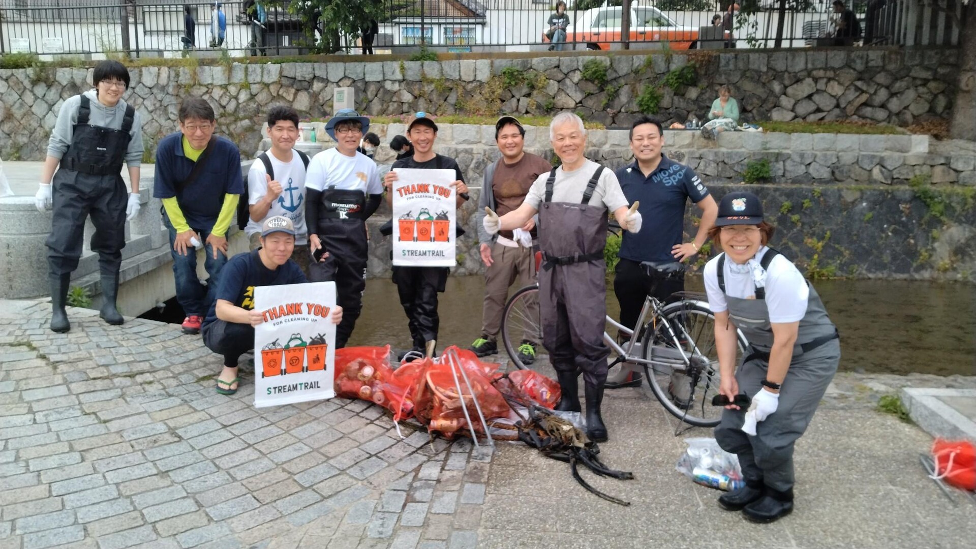 本日は毎年恒例の鴨川清掃でした！！ ご参... / bptanakaさんのモーメント | YAMAP / ヤマップ