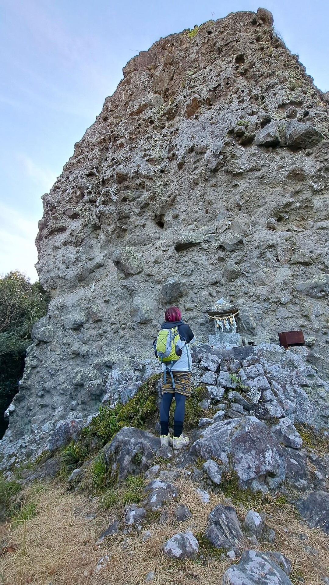 立岩(ろうそく岩・権現岩)～鉢巻山～稲佐山 / sachiko🍏さんの稲佐山の活動データ | YAMAP / ヤマップ