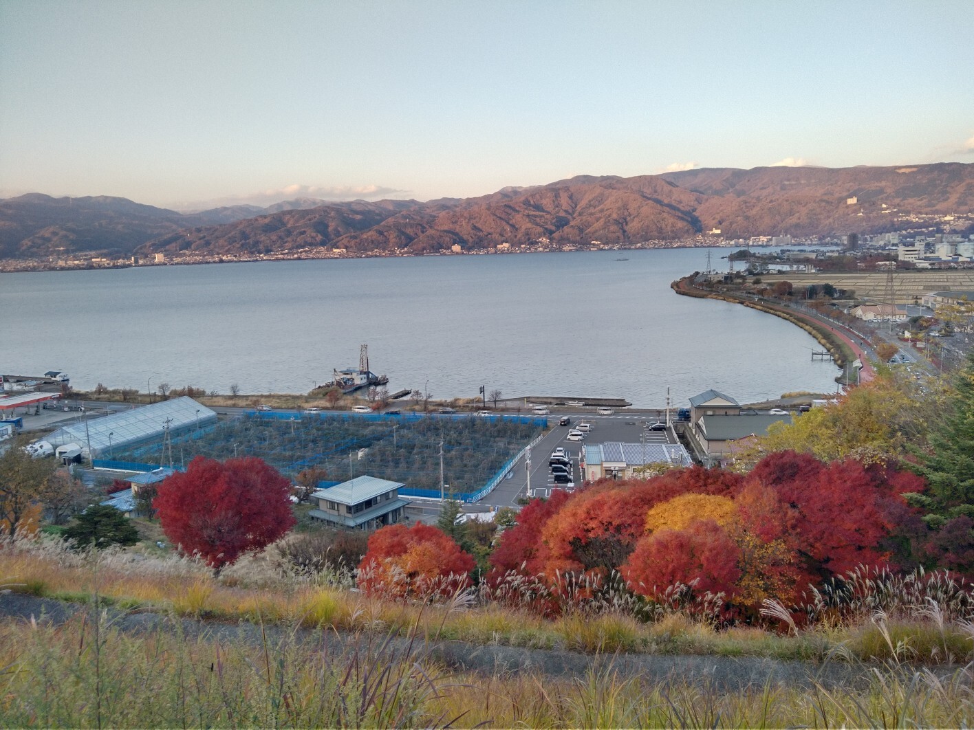 2020/11/8諏訪湖サービスエリアに... / おちあいさんのモーメント | YAMAP / ヤマップ