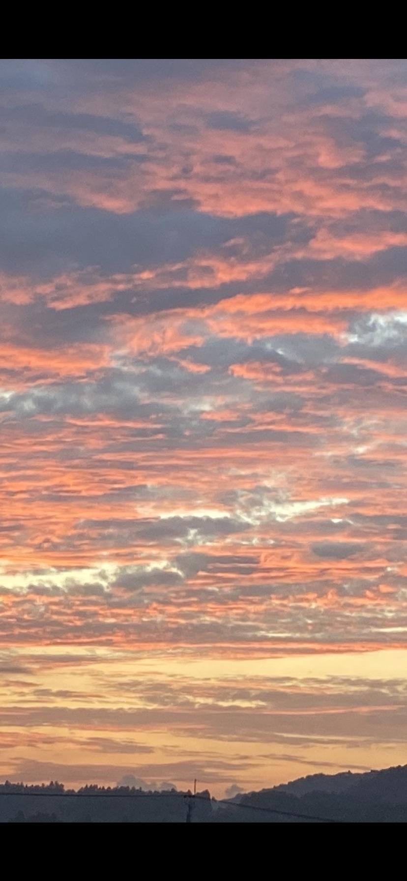 仕事帰りに都城南横市から見た西の空の夕焼... / kiko-mamaさんのモーメント | YAMAP / ヤマップ