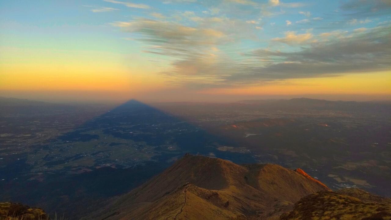 高千穂峰・・・夕陽の表と裏 独立峰... / sin358さんのモーメント | YAMAP / ヤマップ
