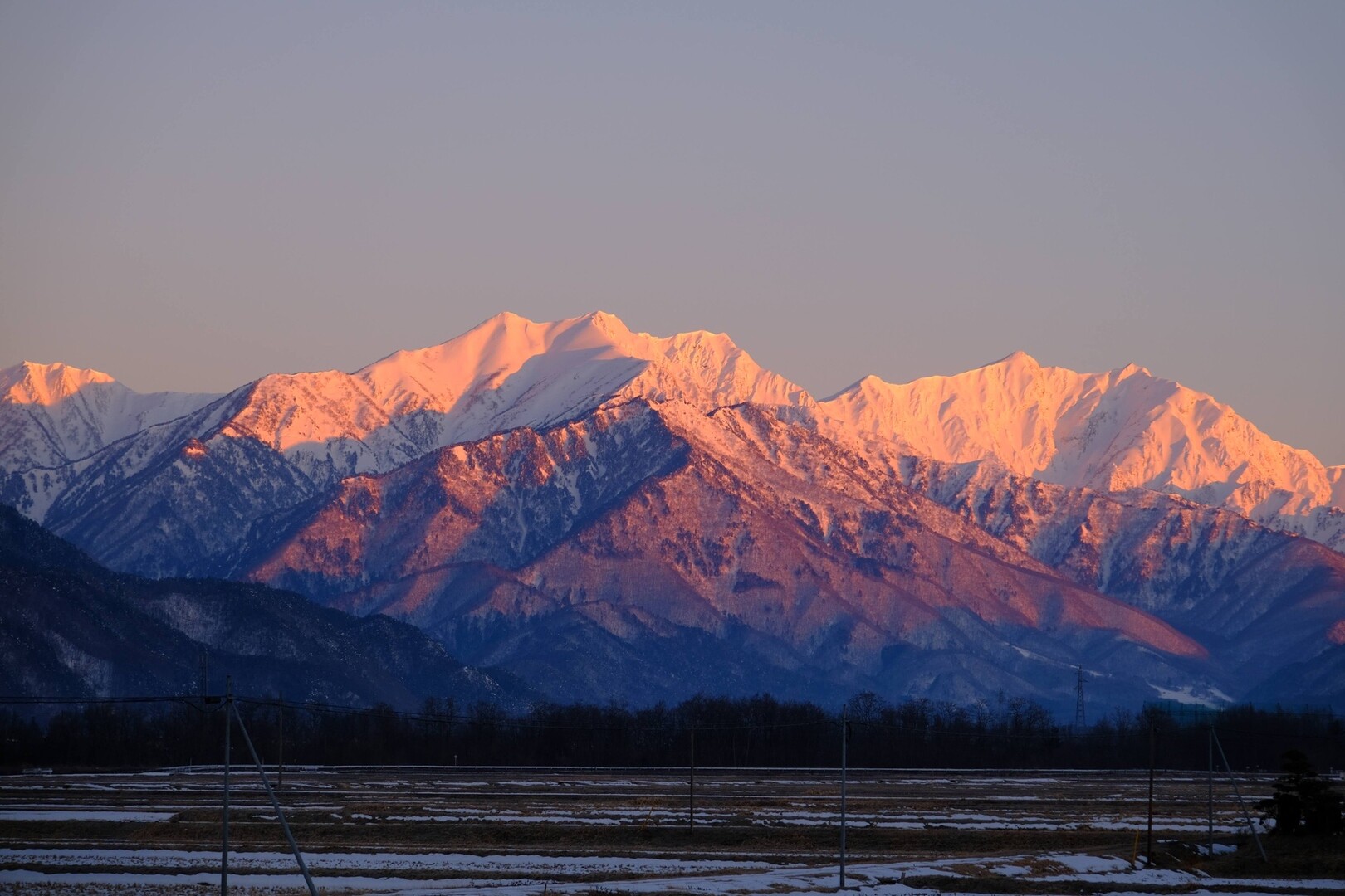 昨日、白馬に向かう道中に遭遇したモルゲン... / k_kinukawaさんのモーメント | YAMAP / ヤマップ