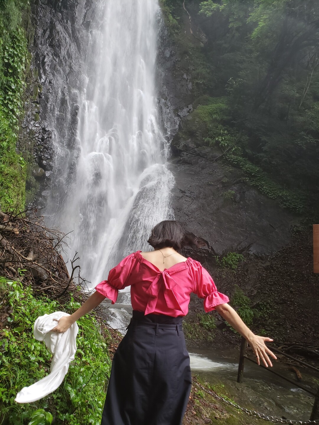 心がキレイだと滝の中からマリア様も見える... / MIHOさんのモーメント | YAMAP / ヤマップ