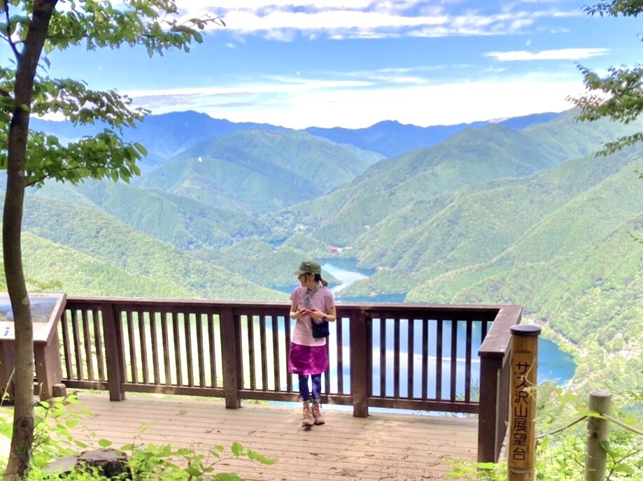 【御前山】から奥多摩湖-2021-08-19 / miiさんの登山の活動データ | YAMAP / ヤマップ