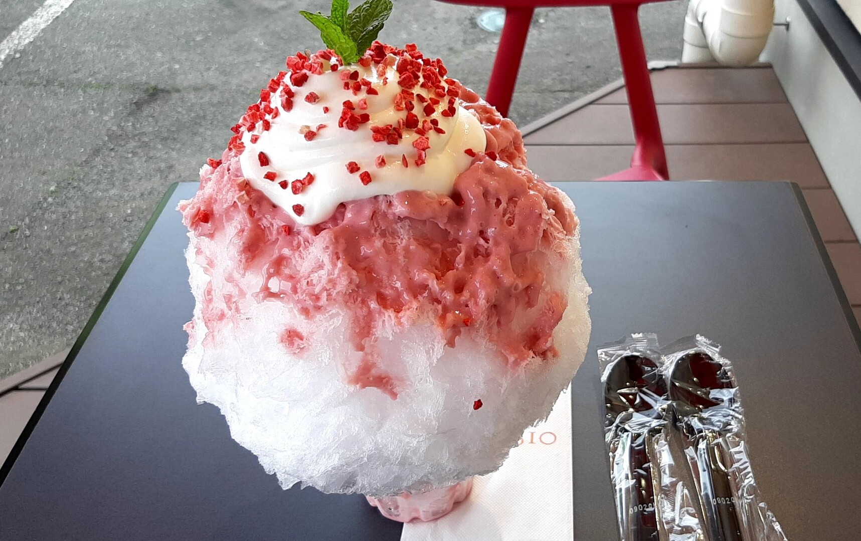 曇天の午後、初氷を求め南魚沼510へ🍧... / mansakuさんのモーメント | YAMAP / ヤマップ