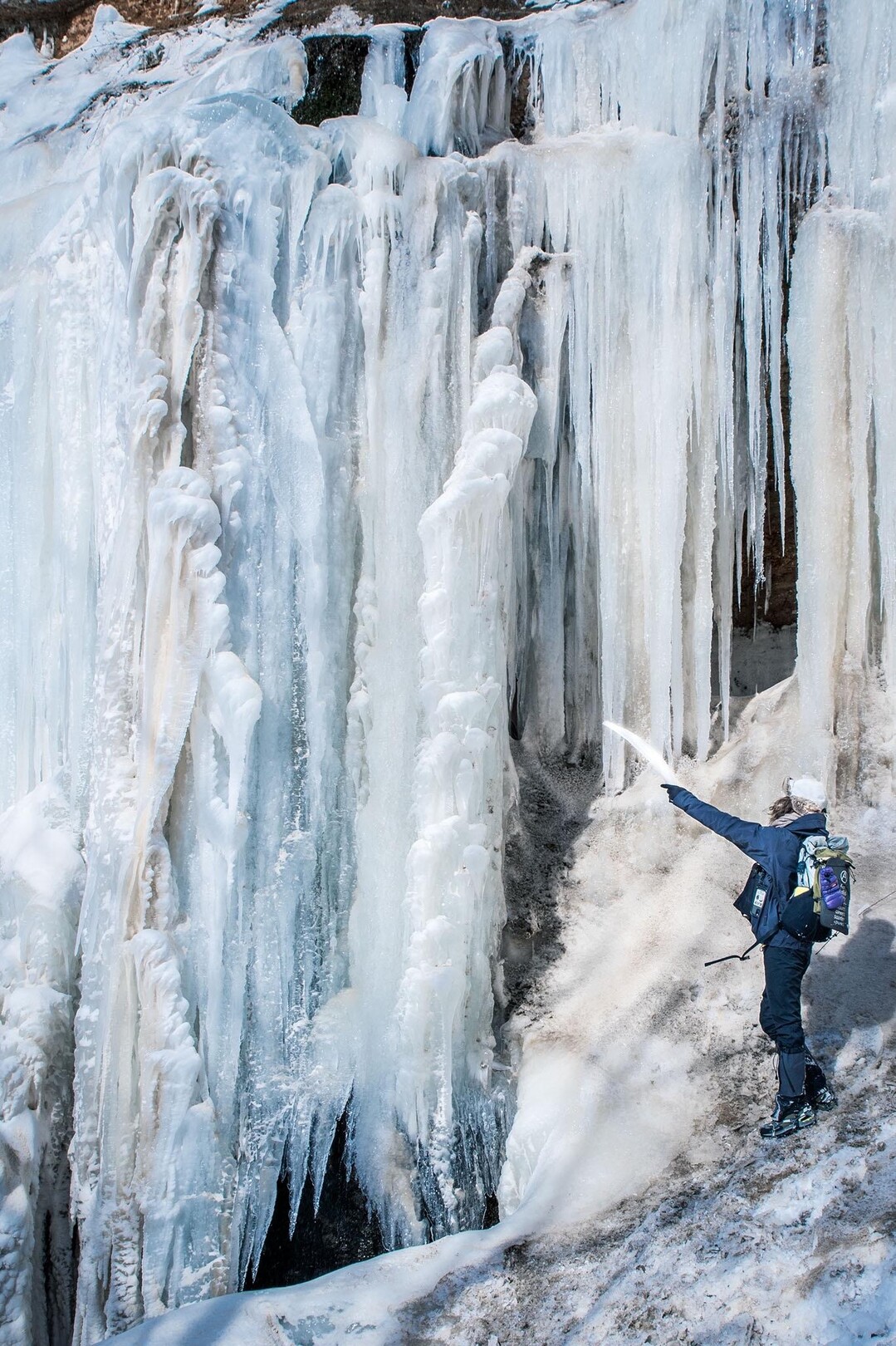 小沼と小滝の氷瀑 / M K1218さんの赤城山・黒檜山・荒山の活動データ | YAMAP / ヤマップ