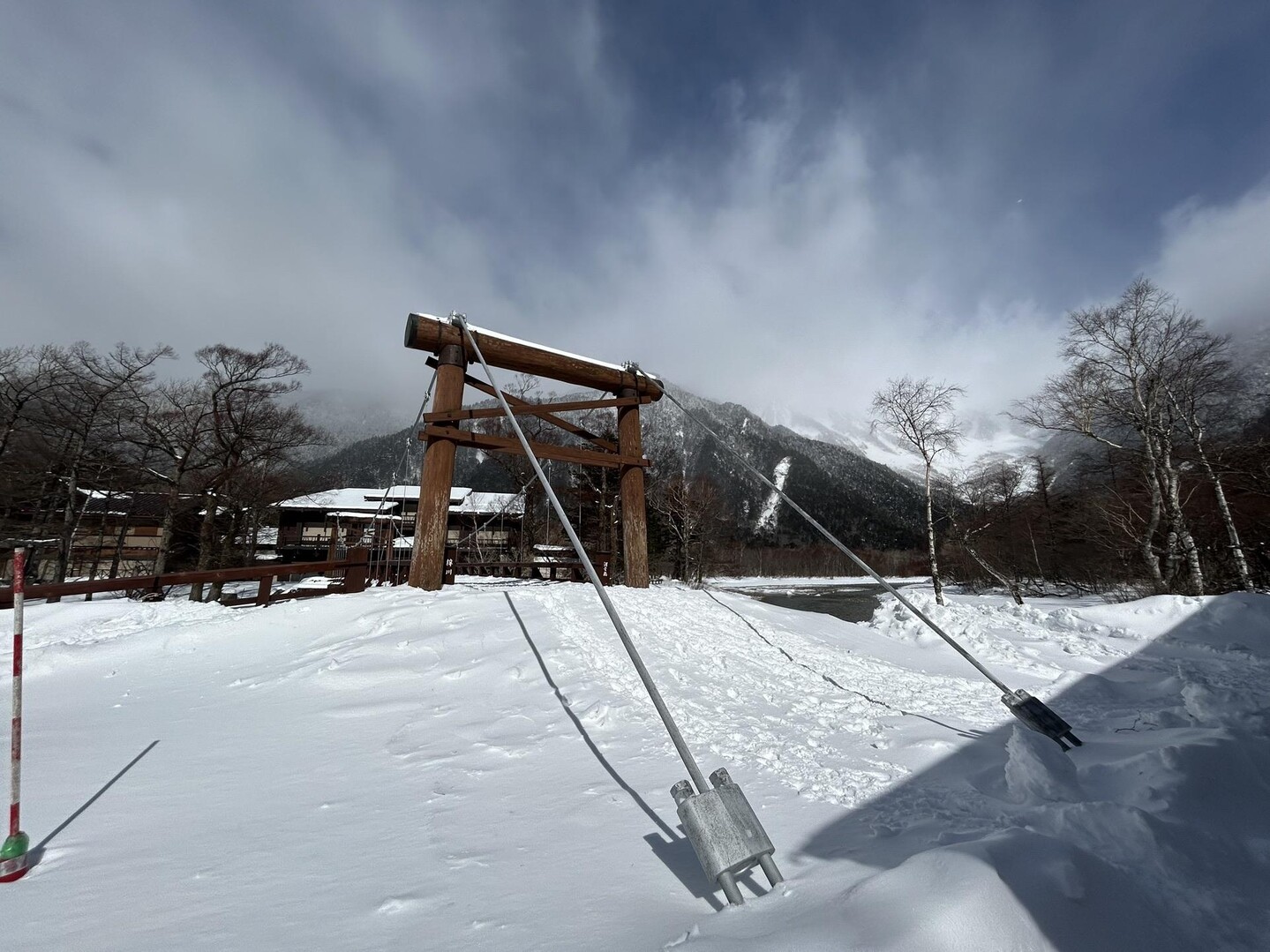 上高地-2024-03-10 / ASさんの槍ヶ岳・穂高岳・上高地の活動データ | YAMAP / ヤマップ