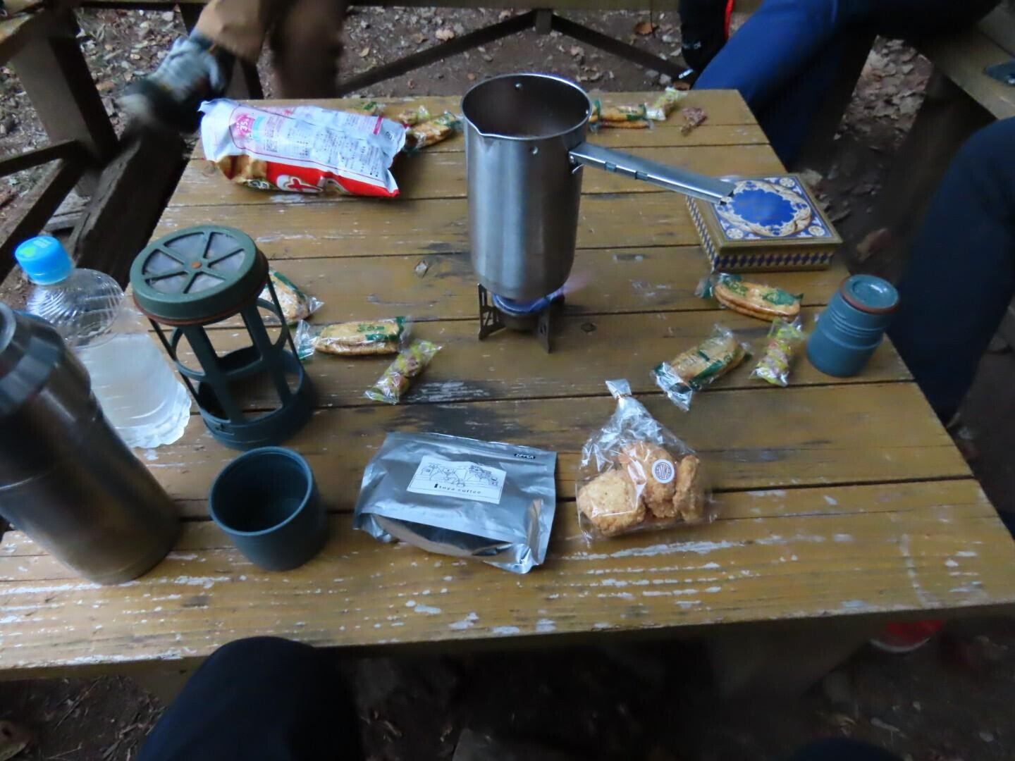 山頂プチカフェ&2往復の朝 Wt+10kg / ta2さんの鳴神山・吾妻山の活動日記 | YAMAP / ヤマップ