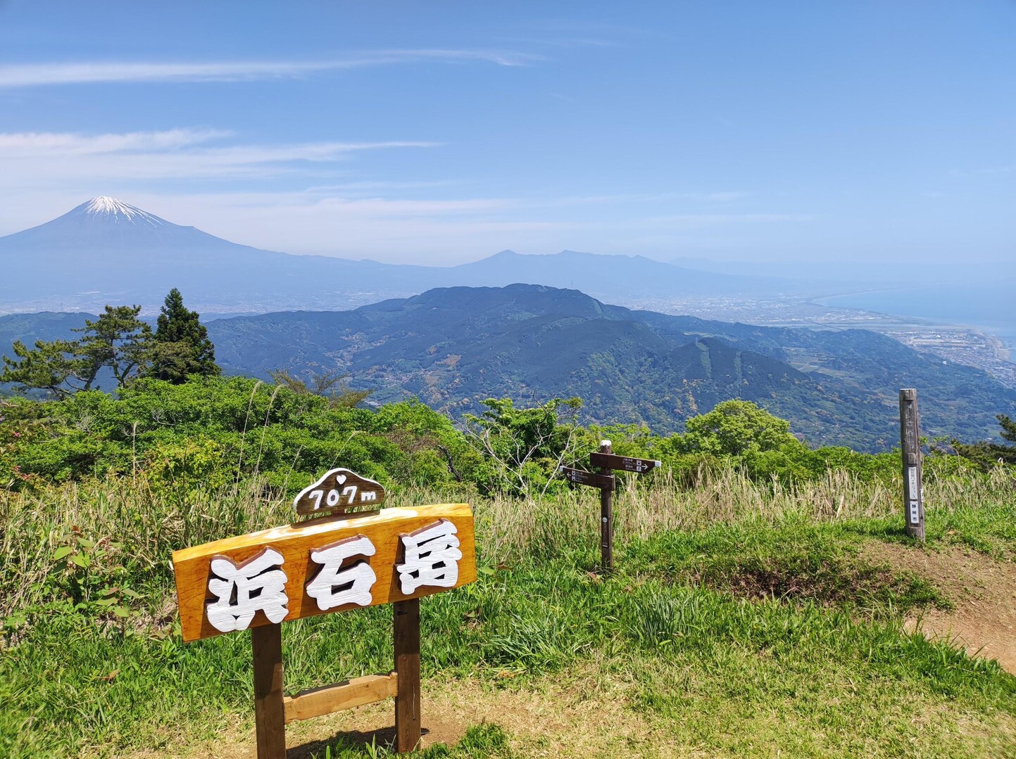 【富嶽三十六景4】浜石岳 (登山者駐車場から) 【GW遠征初日】 / nostalgicsさんの薩埵峠（薩た峠・サッタ峠）・浜石岳の活動データ | YAMAP / ヤマップ