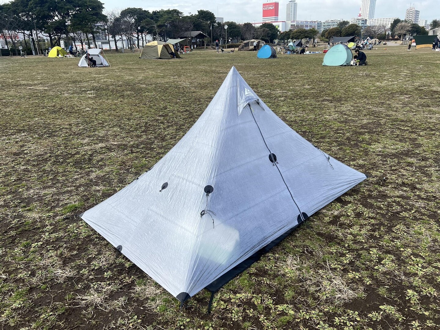 週末はテントの試し張りでうみかぜ公園へ ... / tomoさんのモーメント | YAMAP / ヤマップ