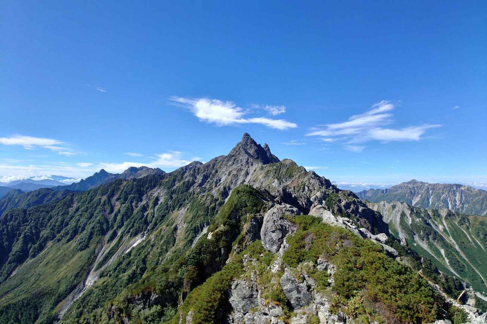 VR北鎌尾根から独標・槍ヶ岳 / とあいりさんの槍ヶ岳・穂高岳・上高地の活動データ | YAMAP / ヤマップ