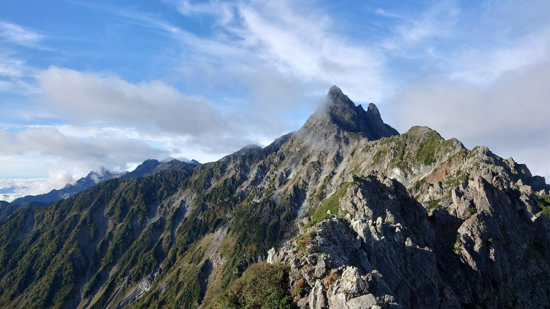 北鎌尾根 2DAYS 9/22-23 上... / サーリーさんのモーメント | YAMAP / ヤマップ