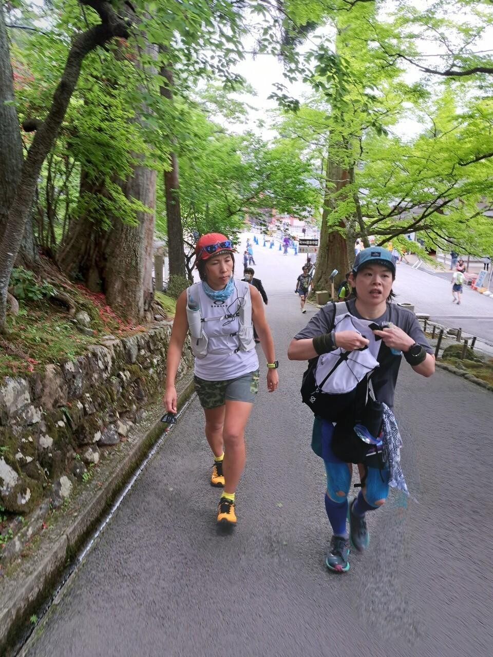 比叡山ITR応援Run【後半】 / meguさんの比叡山国際トレイルランの活動データ | YAMAP / ヤマップ