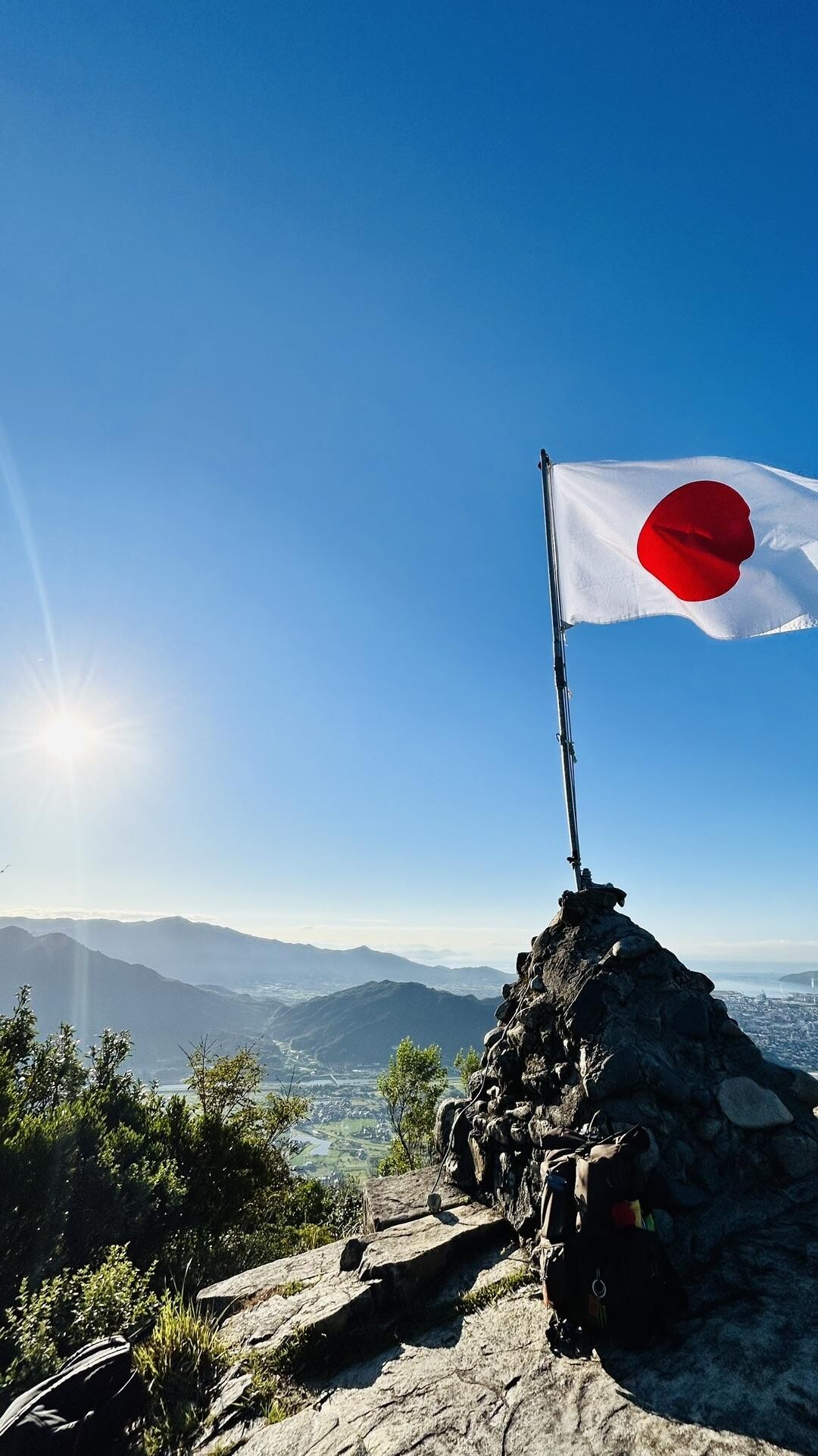 朝から右田ヶ岳☀️🇯🇵 / YS-153さんの右田ヶ岳・西目山・楞厳寺山の活動データ | YAMAP / ヤマップ