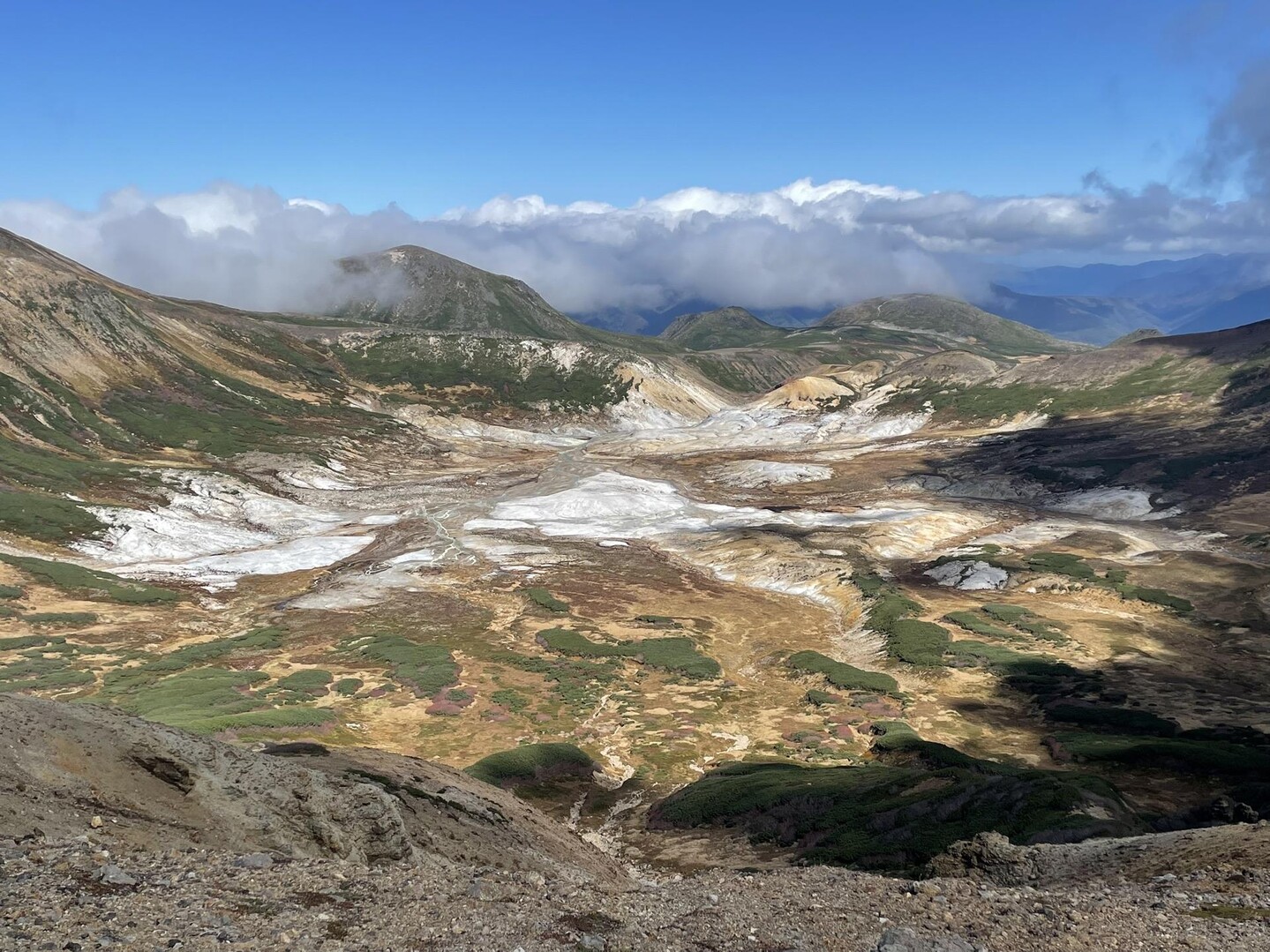 旭岳・荒井岳・松田岳・北海岳・中岳 / ukimayuさんの大雪山系・旭岳・トムラウシの活動データ | YAMAP / ヤマップ