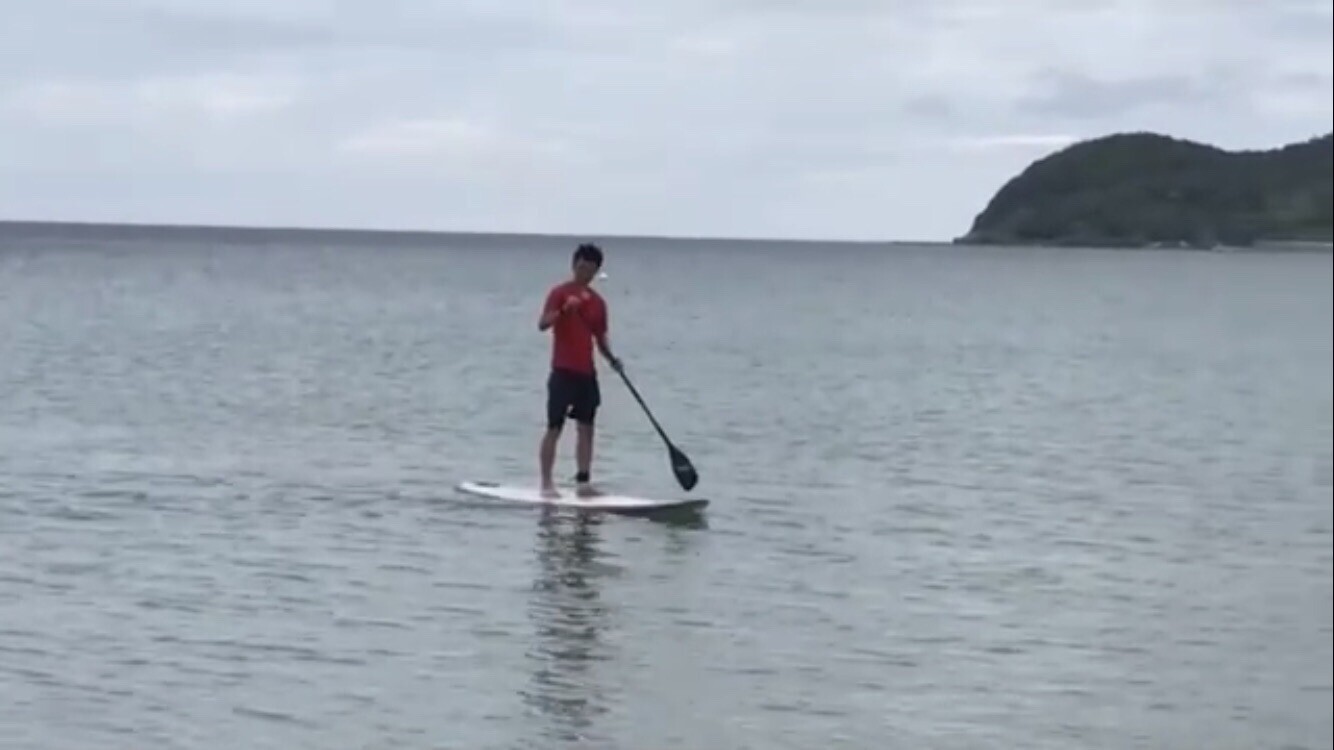 昨日、SUPデビュー 人生初、マリンスポ... / むらたかしさんのモーメント | YAMAP / ヤマップ