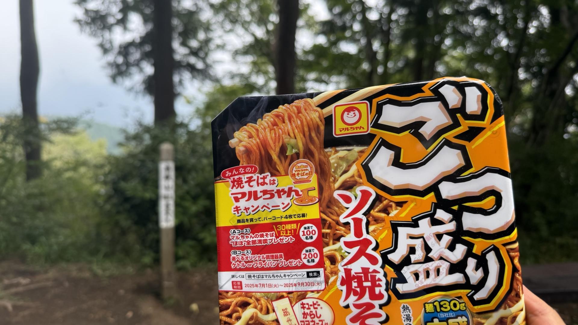 大山・高取山 - ごつ盛りソース焼そば / 佐藤 哲哉さんの大山の活動データ | YAMAP / ヤマップ