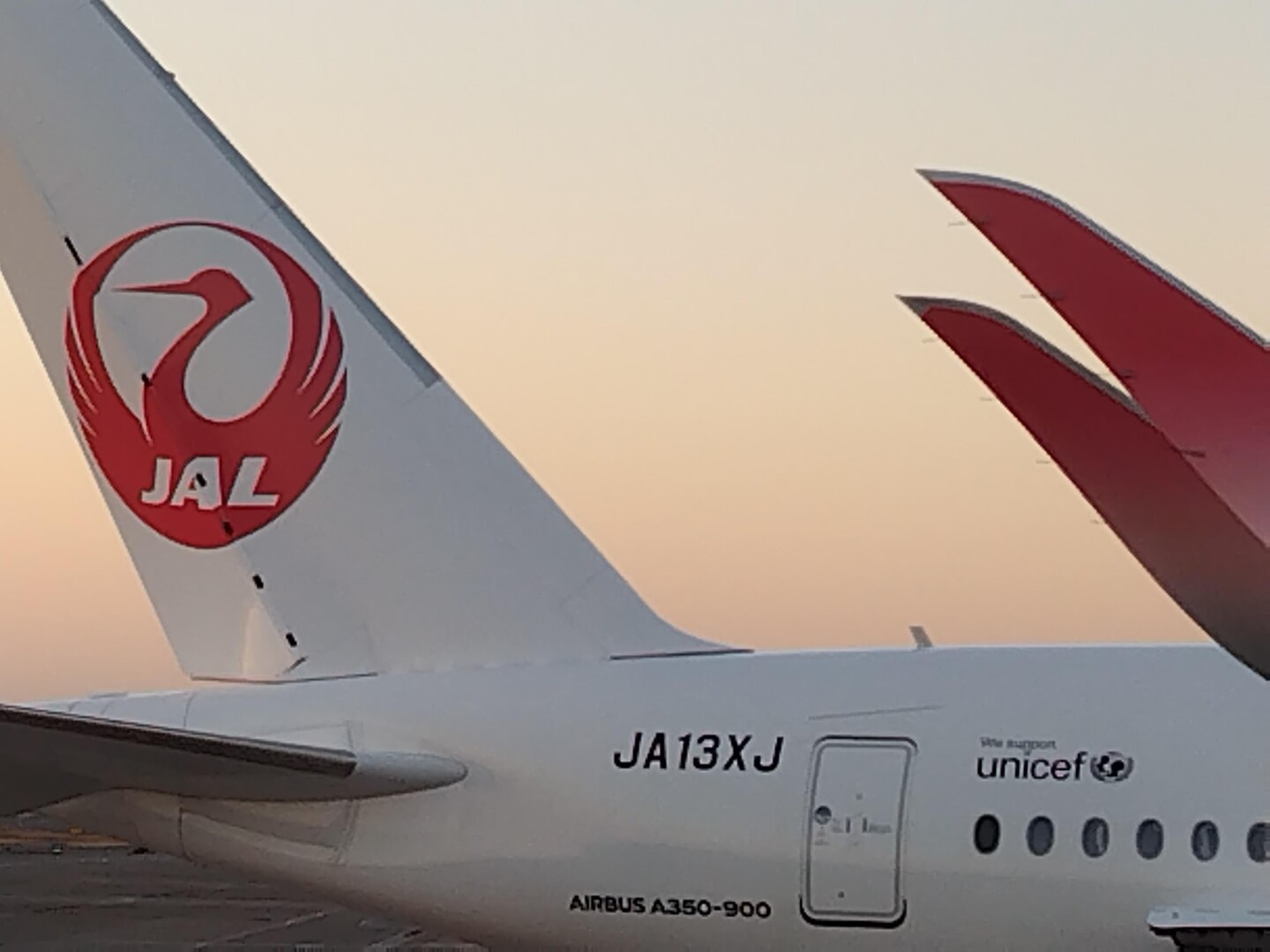 珍しい構図なのでパチリ。 JALの羽田－... / lavieさんのモーメント | YAMAP / ヤマップ