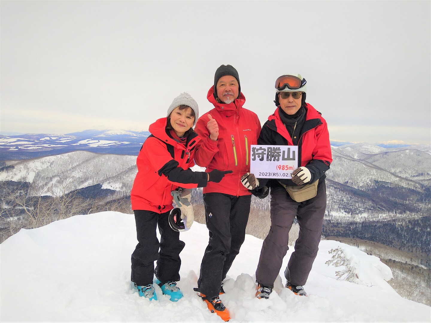 狩勝山（985m） / エバさんのGT3 6の活動データ | YAMAP / ヤマップ