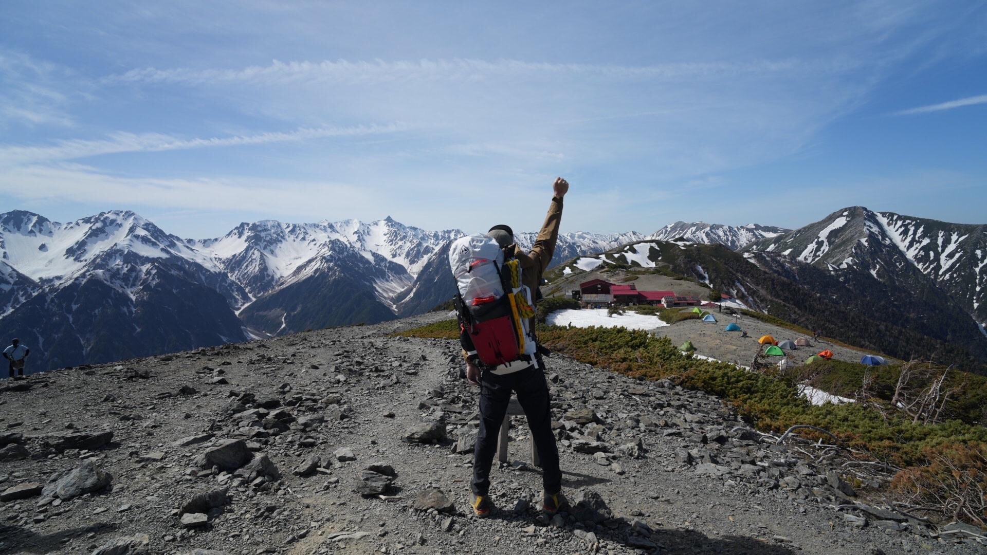 GW残雪期パノラマ銀座縦走 / 槍ヶ岳を夢みて★JUNYAさんの燕岳・餓鬼岳・唐沢岳の活動データ | YAMAP / ヤマップ